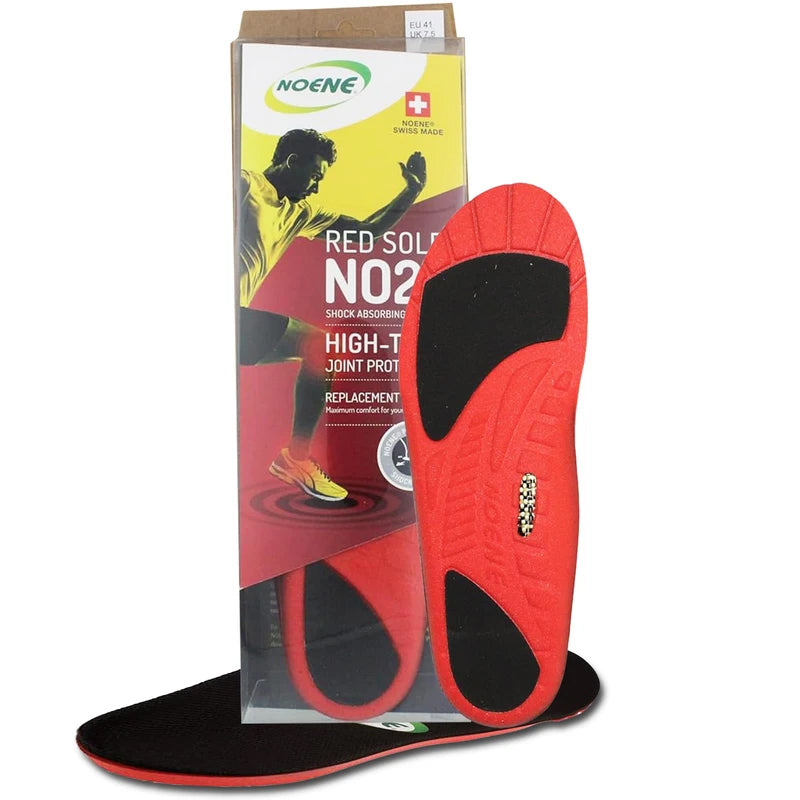 Noene Red Insole No2 Plus Shock Absorption For Joints – Foot Solutions